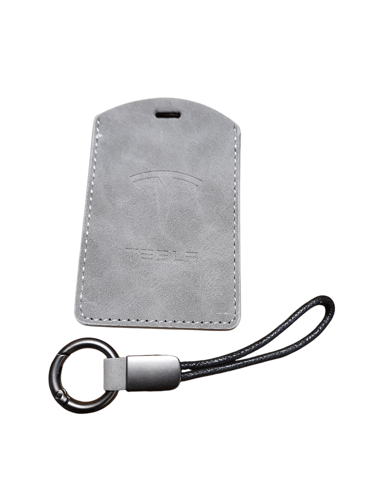 Tesla Model 3 Model Y key card cover silver - L&M Autoparts